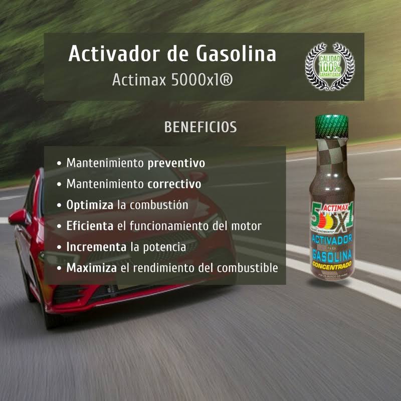 Activador de Gasolina ACTIMAX 5 en 1 – Mastergas23.com